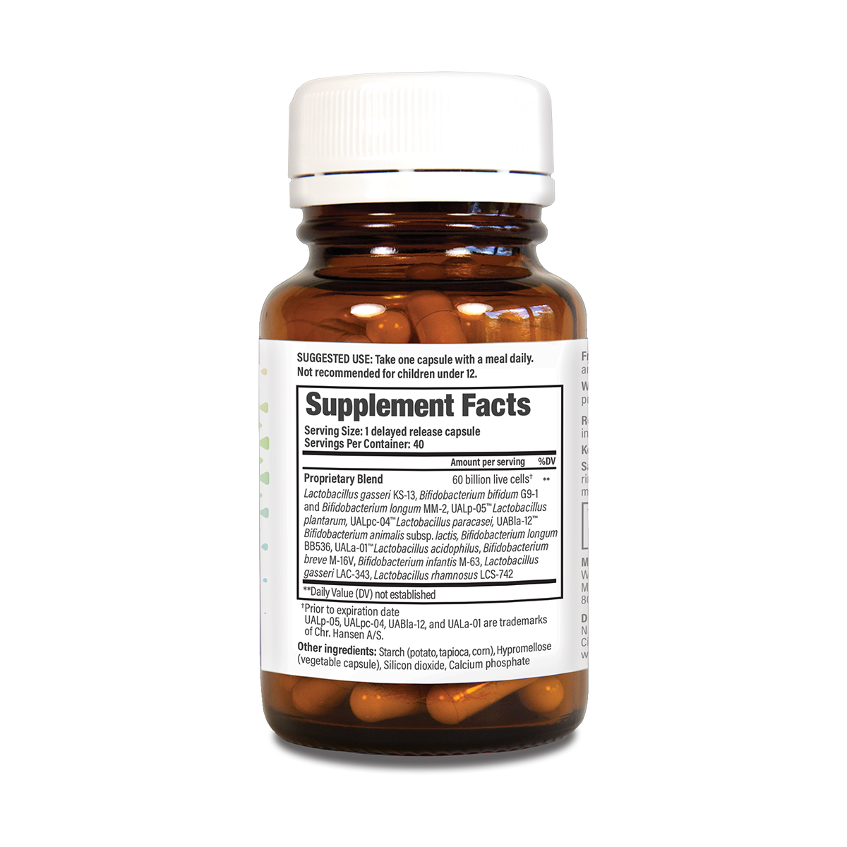 Metabolic Code MAX 12 Probiotic, 40 Caps | Metabolic Elite