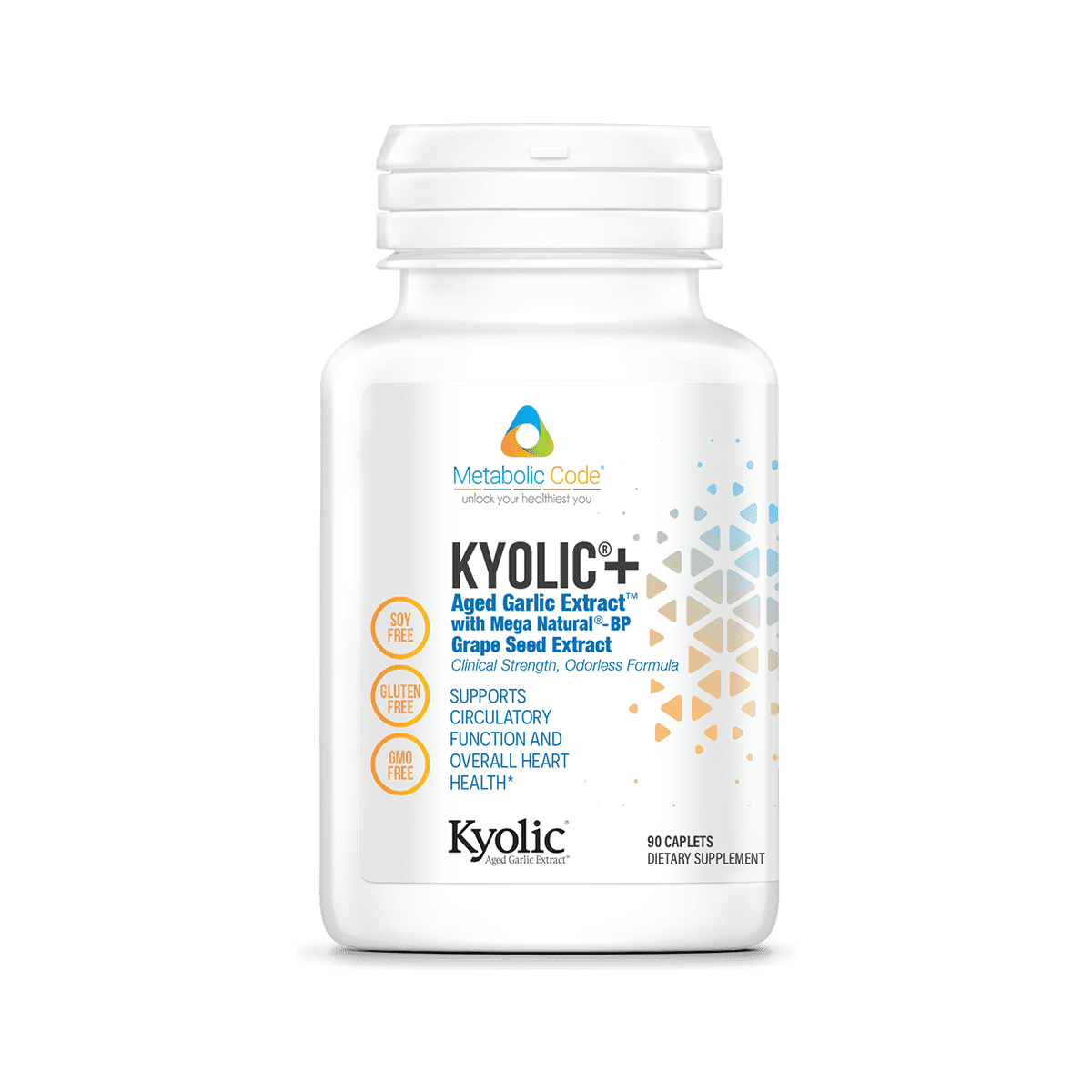 Metabolic Code Kyolic+, 90 Caplets | Metabolic Elite
